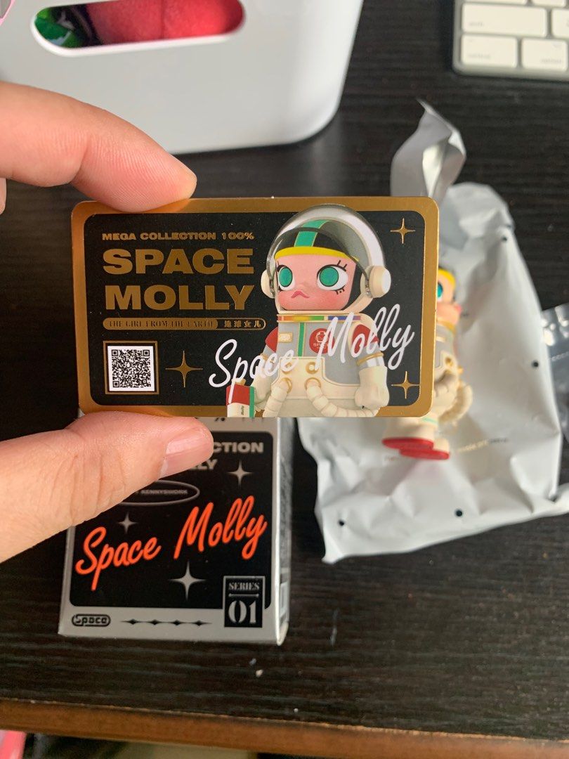 Popmart Molly space 100% secret, Hobbies & Toys, Toys & Games on Carousell