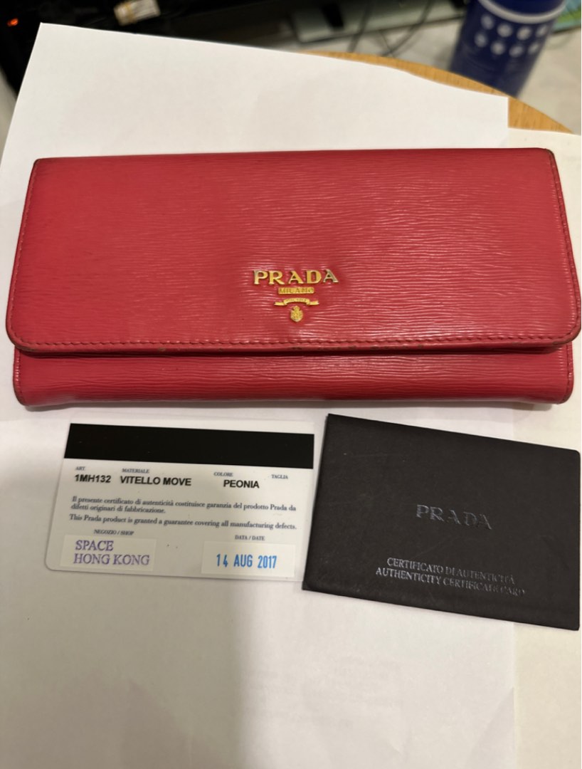 Prada Wallet ( Classy & Feminine), Luxury, Bags & Wallets on Carousell