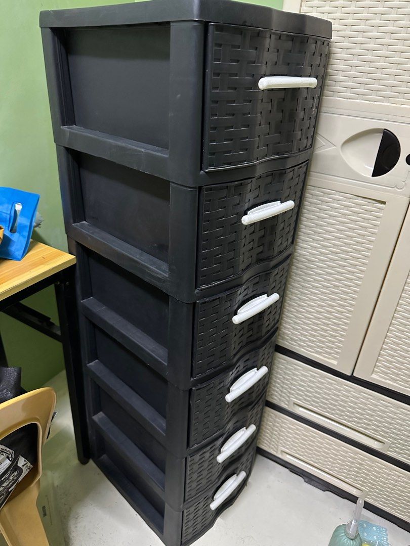 Preloved Durabox (6 layer drawer), Furniture & Home Living, Furniture ...