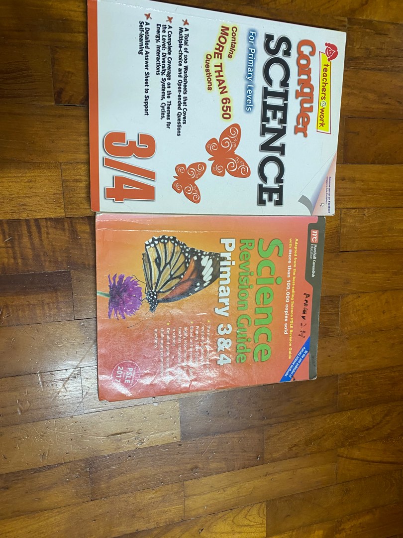 Primary 3/4 Science Revision Guide & Conquer Science, Hobbies & Toys ...