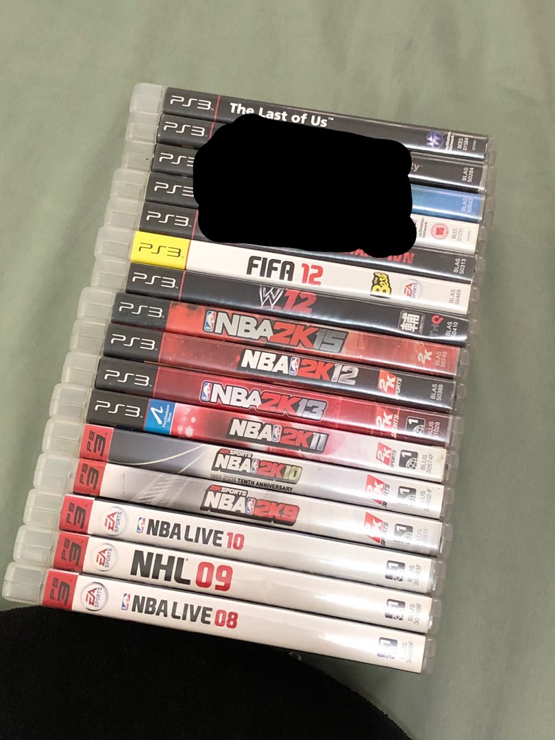 PS3 Games - NBA 2K / Live ~ WWE ~ FIFA ~ The Last of Us, Video Gaming ...