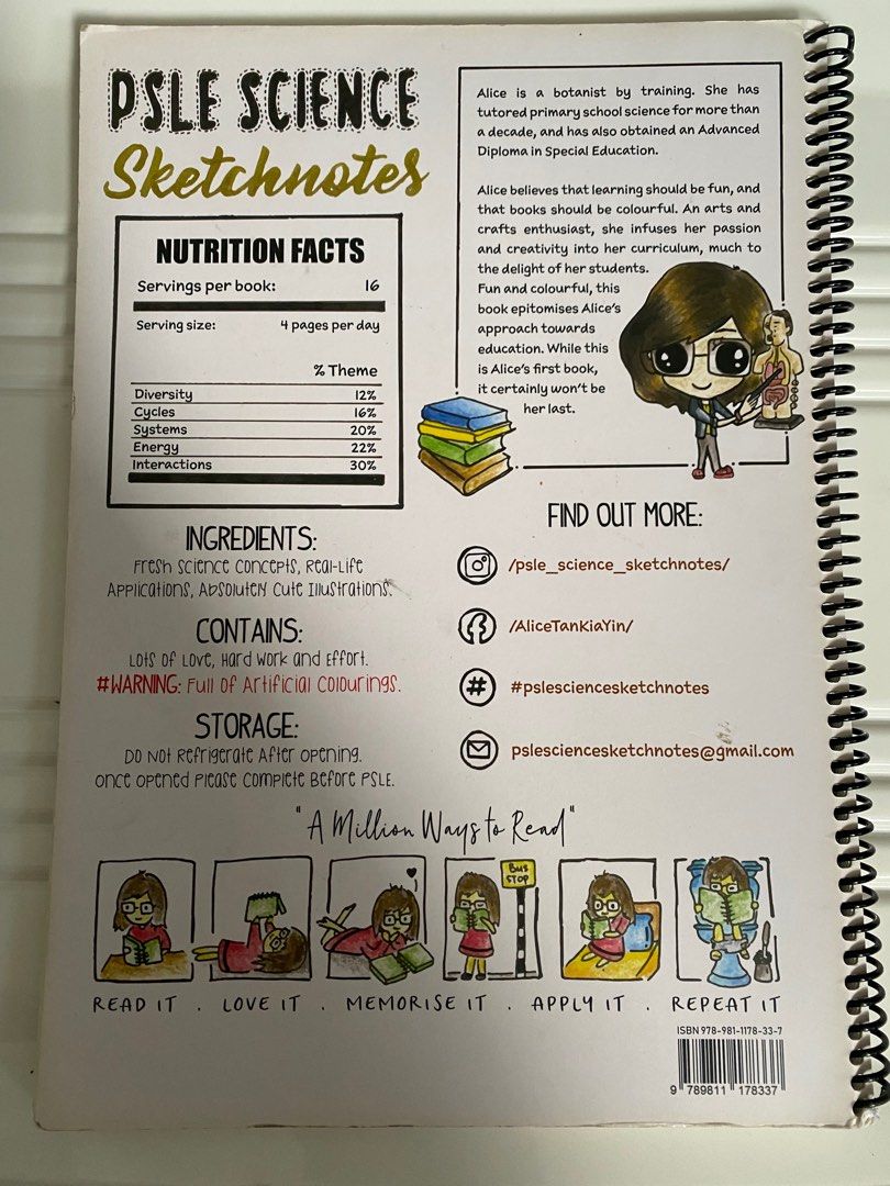 Psle science sketchnotes - tan kia yin, Hobbies & Toys, Books ...