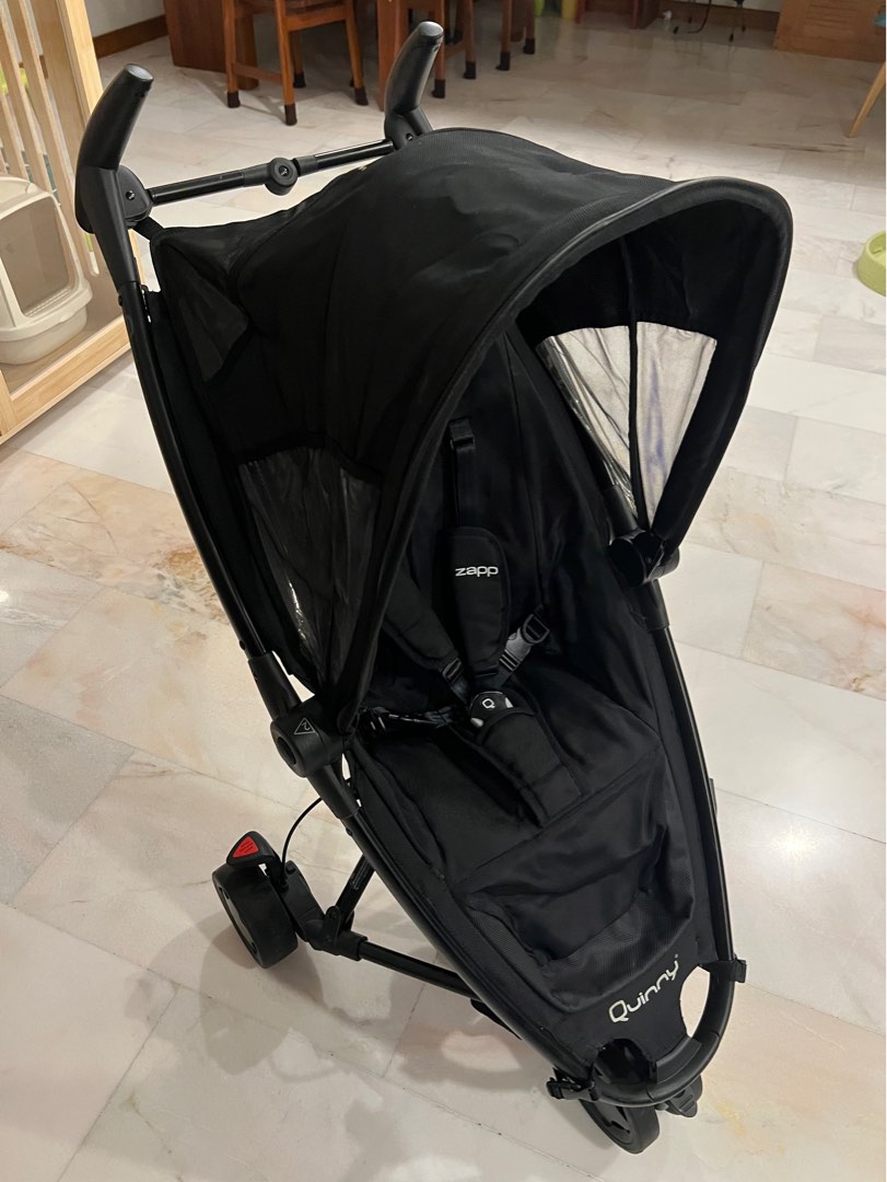Quinny Zapp black edition with Bassinet adaptor for Maxi Cosi, Babies ...