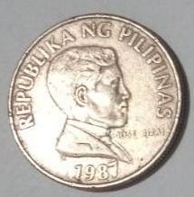 Rare coin 1987 Philippine 1 Peso coin Jose Rizal, Hobbies & Toys ...