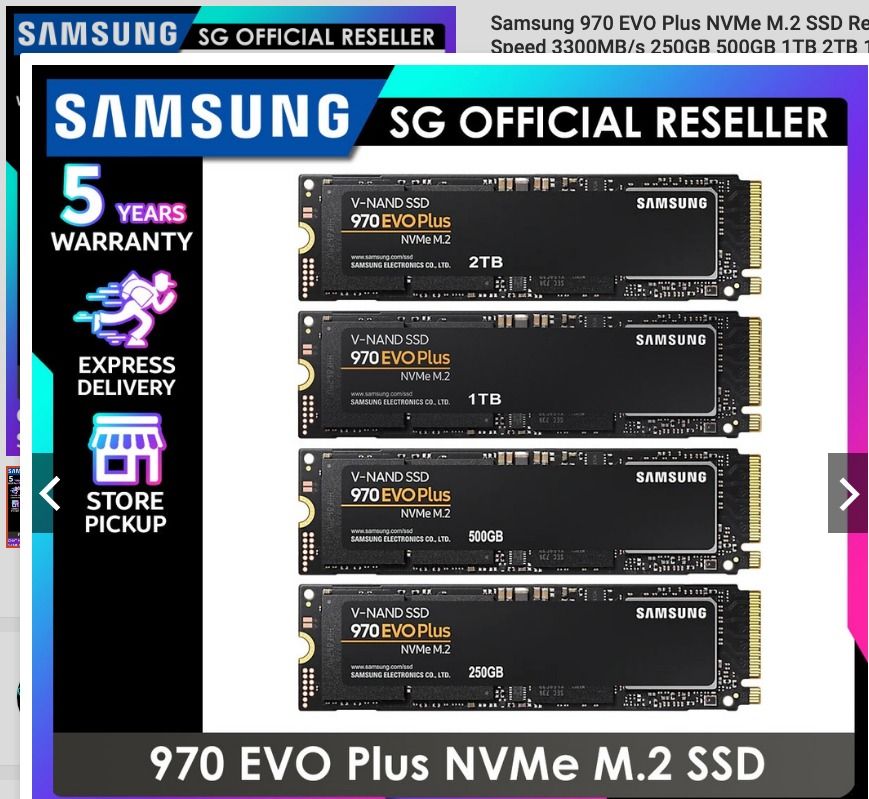 Raspberry Pi 4 Model B 8GB & 2TB Samsung 970 EVO Plus, Computers & Tech ...