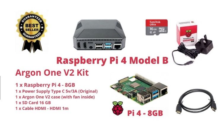 Raspberry Pi 4 Model B 8GB & 2TB Samsung 970 EVO Plus, Computers & Tech ...