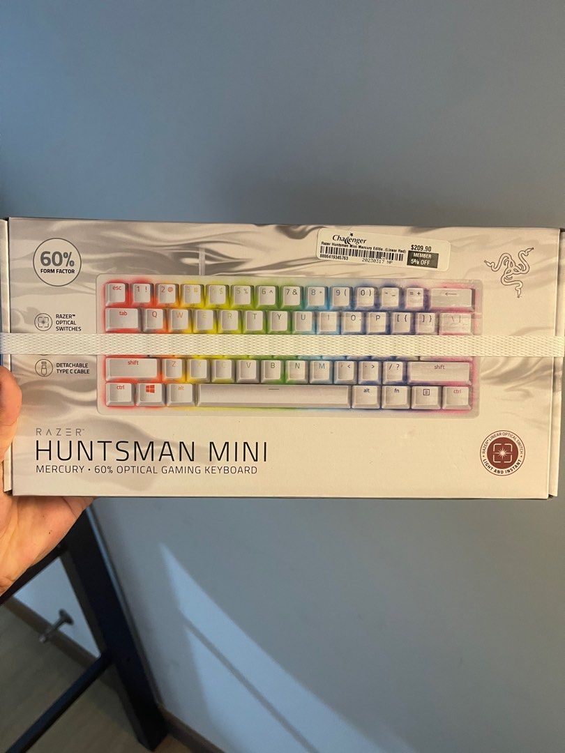 Razer Huntsman Mini Mercury Edition Linear Red Computers And Tech