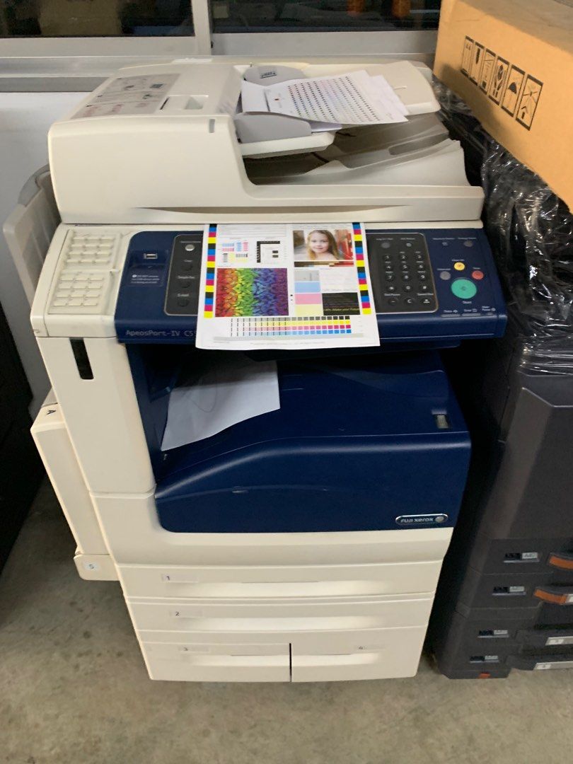 Refurbished Ricoh Colour Color copier with Full CMYK toner @only ...