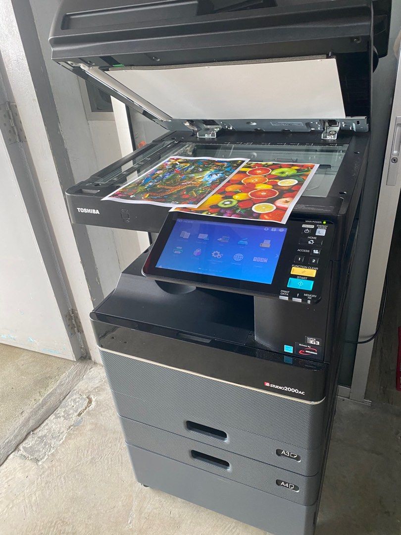 Refurbished Ricoh Colour Color copier with Full CMYK toner @only ...
