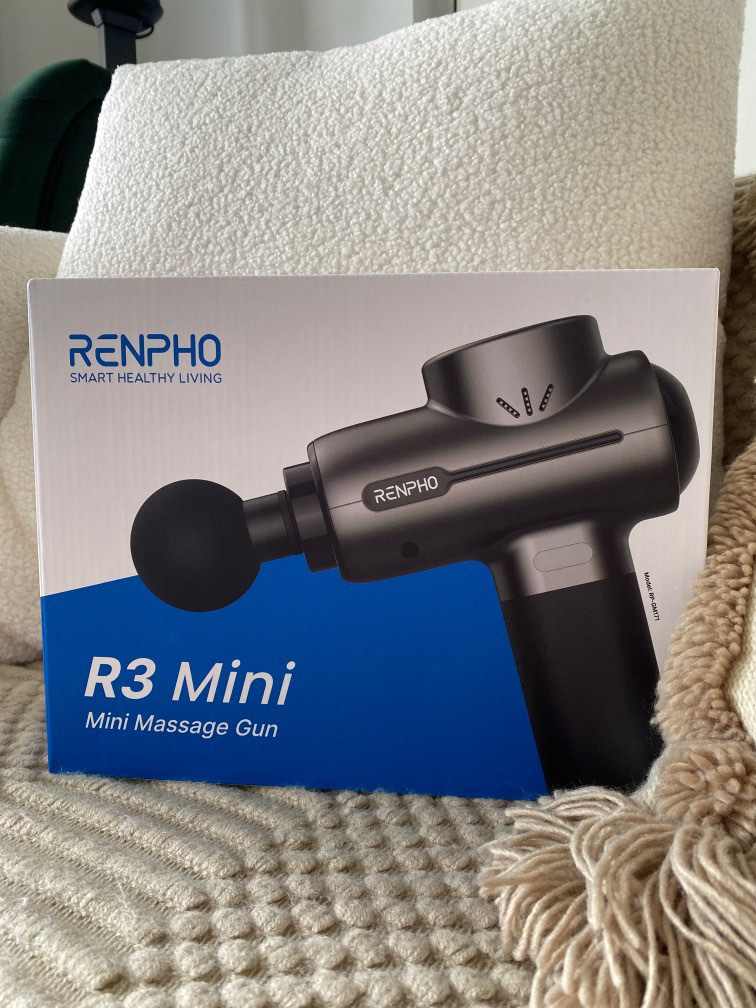 Renpho R3 Mini Massage Gun, Health & Nutrition, Massage Devices on ...