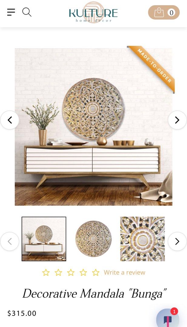 Resort Balinese Theme Wall Decor, Furniture & Home Living, Home Decor ...