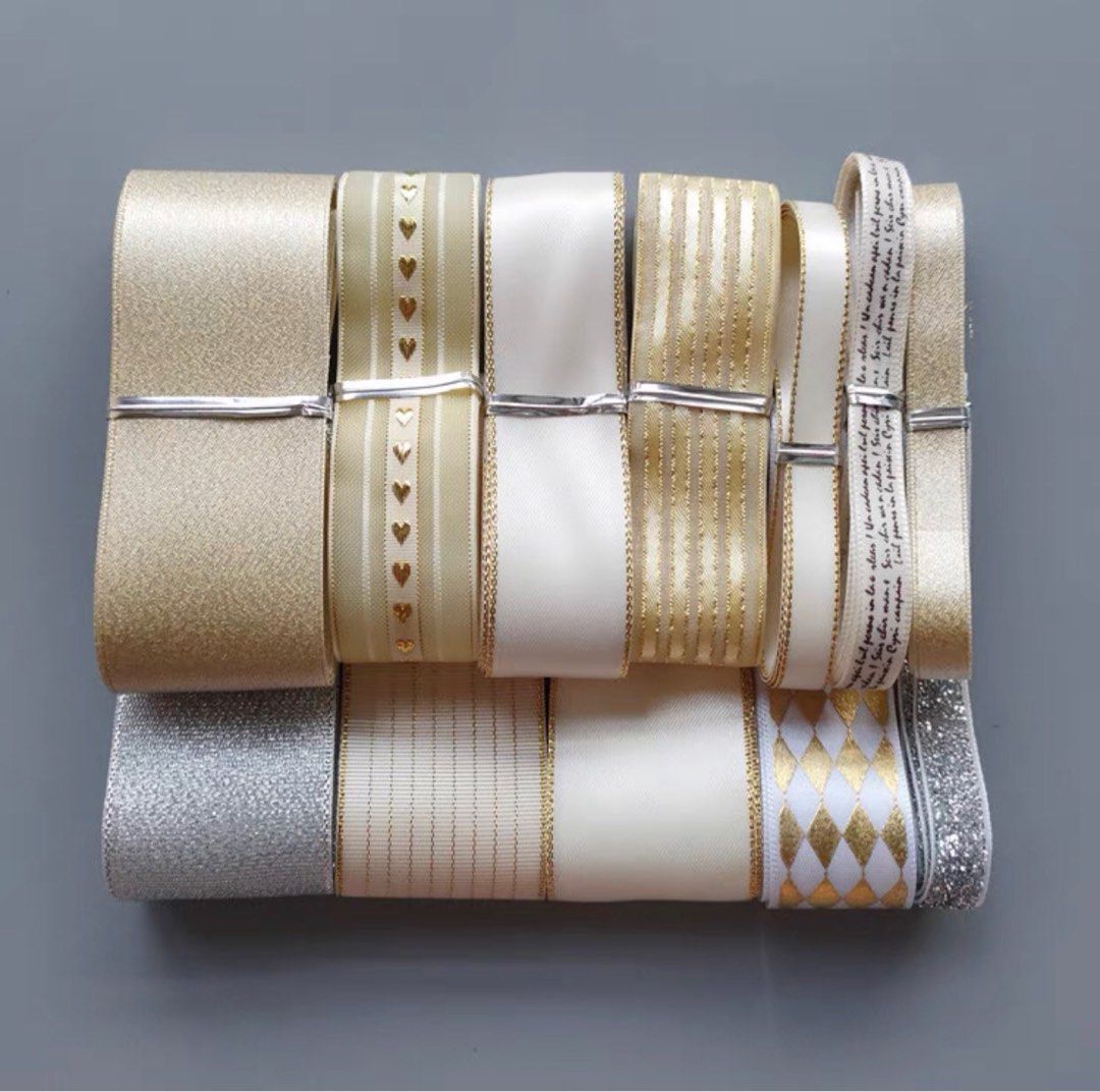 Ribbon set for art and craft DIY handmade art projects ribbons, Hobbies ...