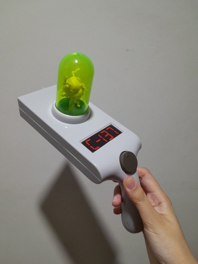 Rick and Morty Cosplay Prop Portal Gun Toy Figurine on Carousell