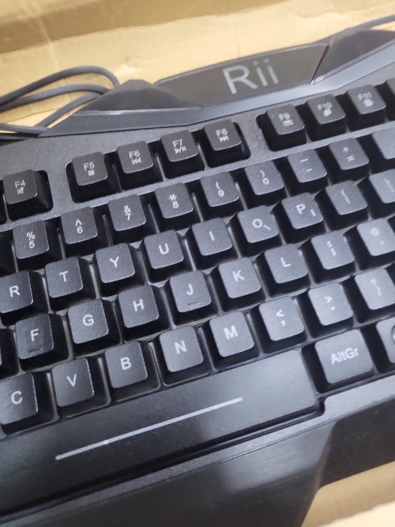 Rii Gaming RGB Keyboard and mouse set, Computers & Tech, Parts ...