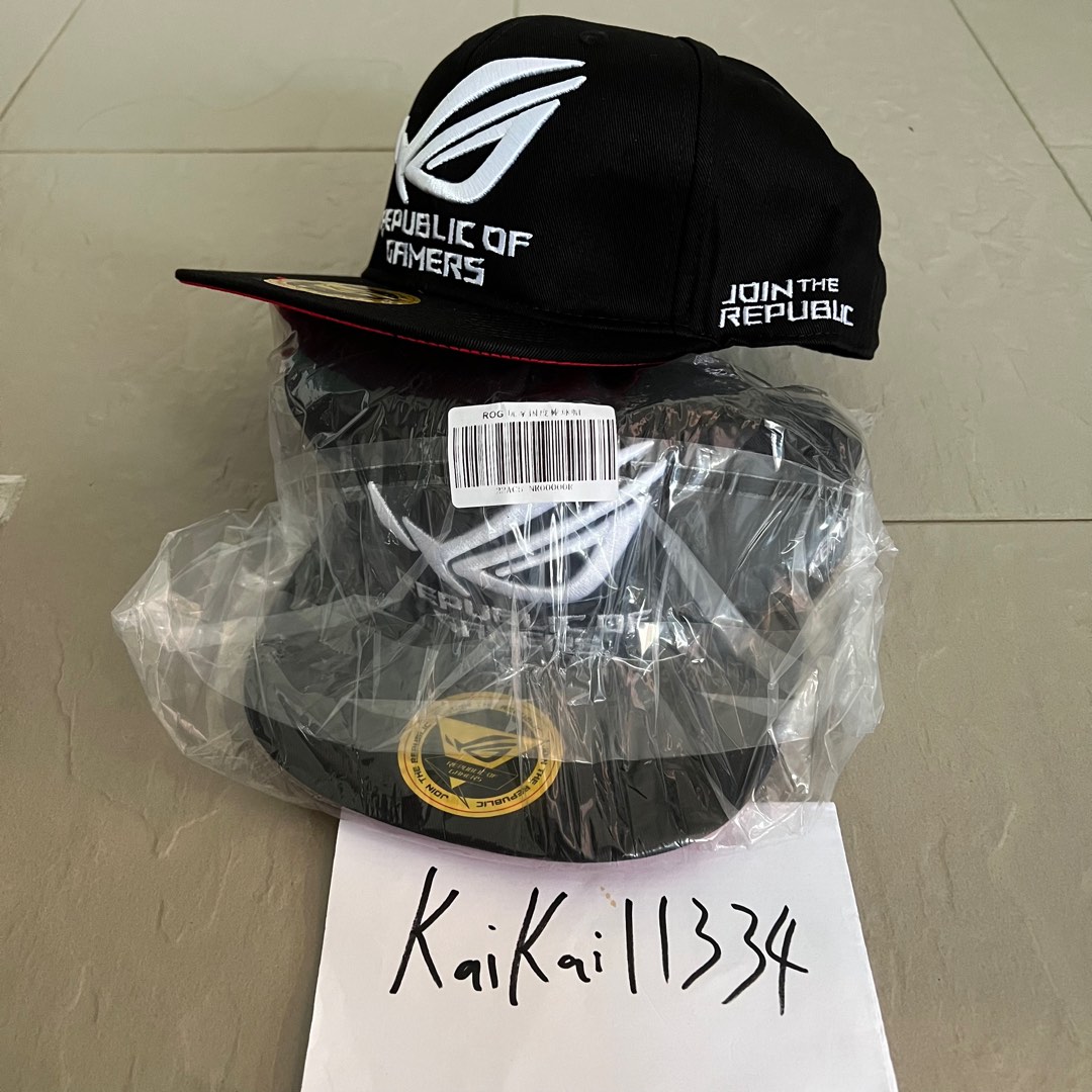 ROG Snapback Cap/ 100% Original ROG Apparel, Men's Fashion, Watches ...