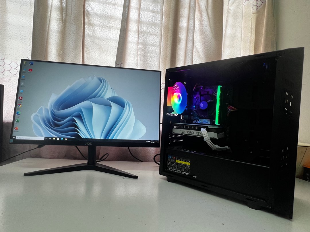 RTX pc Gaming EDTING trading, Computers & Tech, Desktops on Carousell