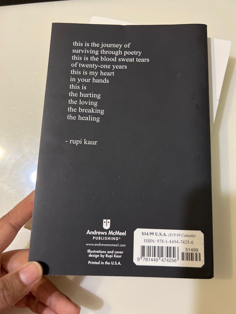 Rupi Kaur Poetry, Hobbies & Toys, Books & Magazines, Fiction & Non ...