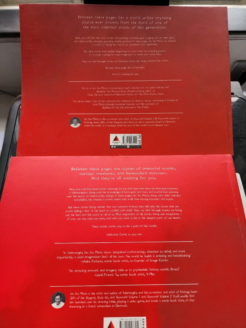 Salamangka 1 and 2 by Ian Sta. Maria art book graphic novels on Carousell