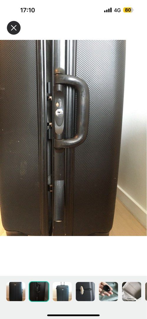 Samsonite hard case, Hobbies & Toys, Travel, Luggage on Carousell