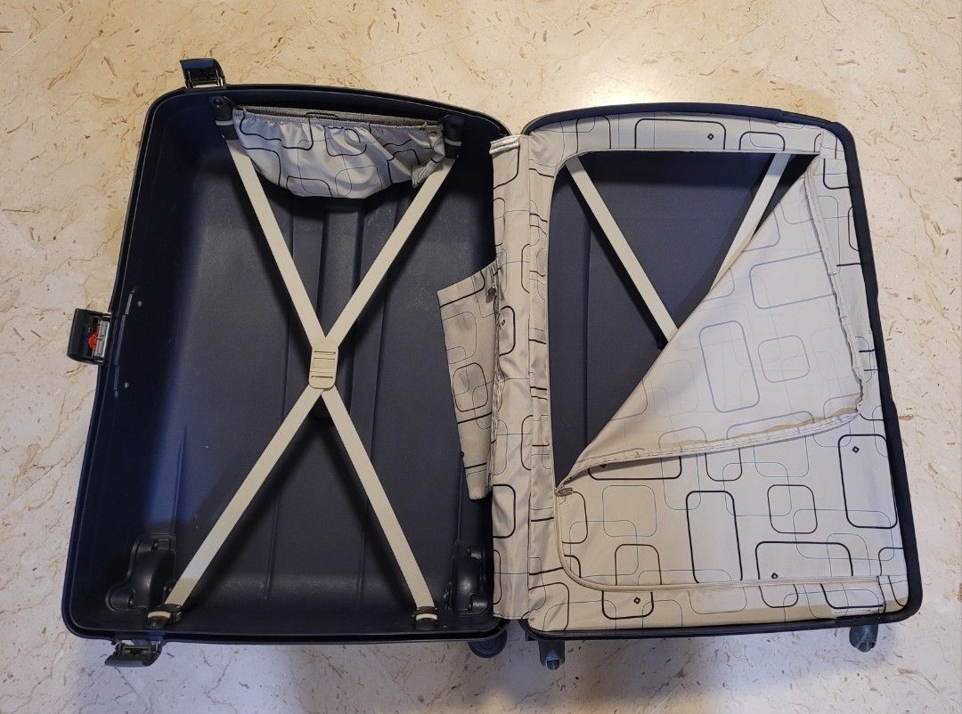 Samsonite hard shell ABS clam-shell XL suitcase, Hobbies & Toys, Travel ...