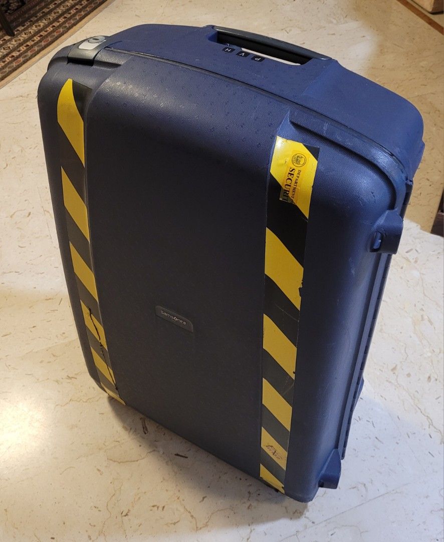 Samsonite hard shell ABS clam-shell XL suitcase, Hobbies & Toys, Travel ...