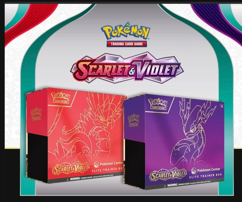 Scarlet and Violet PC ETB / ETB PLUS, Hobbies & Toys, Toys & Games on ...