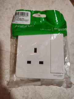 Schneider Switch Socket, TV & Home Appliances, Electrical, Adaptors ...