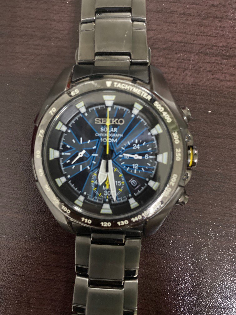 SEIKO Sapphire Crystal Watch, Men's Fashion, Watches & Accessories ...