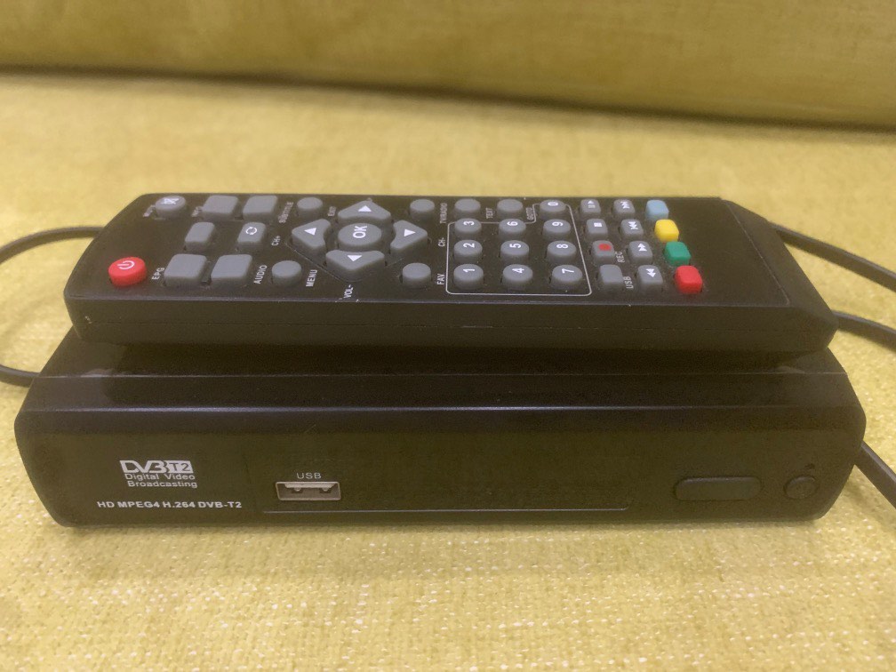 Set Top Box DVB T2, TV & Home Appliances, TV & Entertainment, Media ...