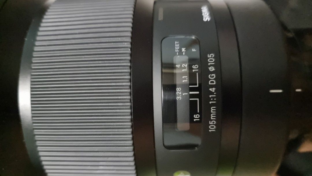 SIGMA 105mm F1.4 DG HSM For SONY E MOUNT, Photography, Lens & Kits on ...