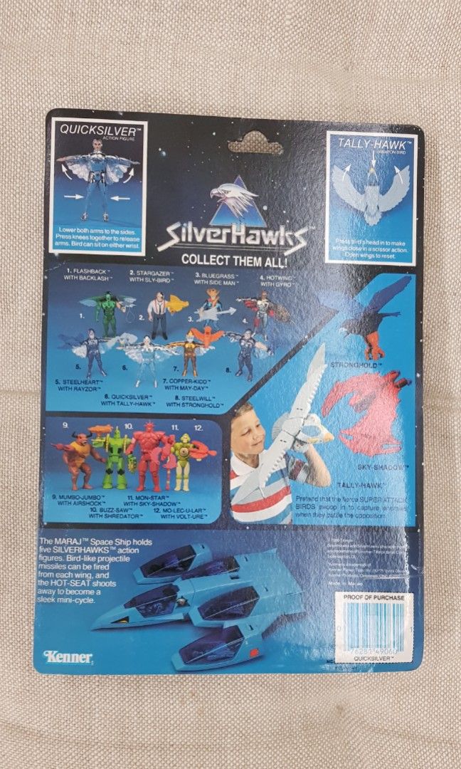 Silverhawks - Quicksilver (1986) Kenner #rare #vintage, Hobbies & Toys ...
