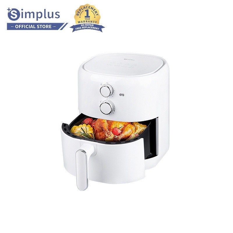 Simplus Air Fryer 5L/3.5L Digital Screen/Knob Control 1500W 60min/1300W ...