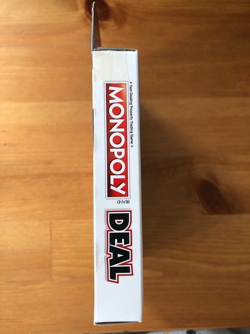 Small Monopoly card game, Hobbies & Toys, Toys & Games on Carousell