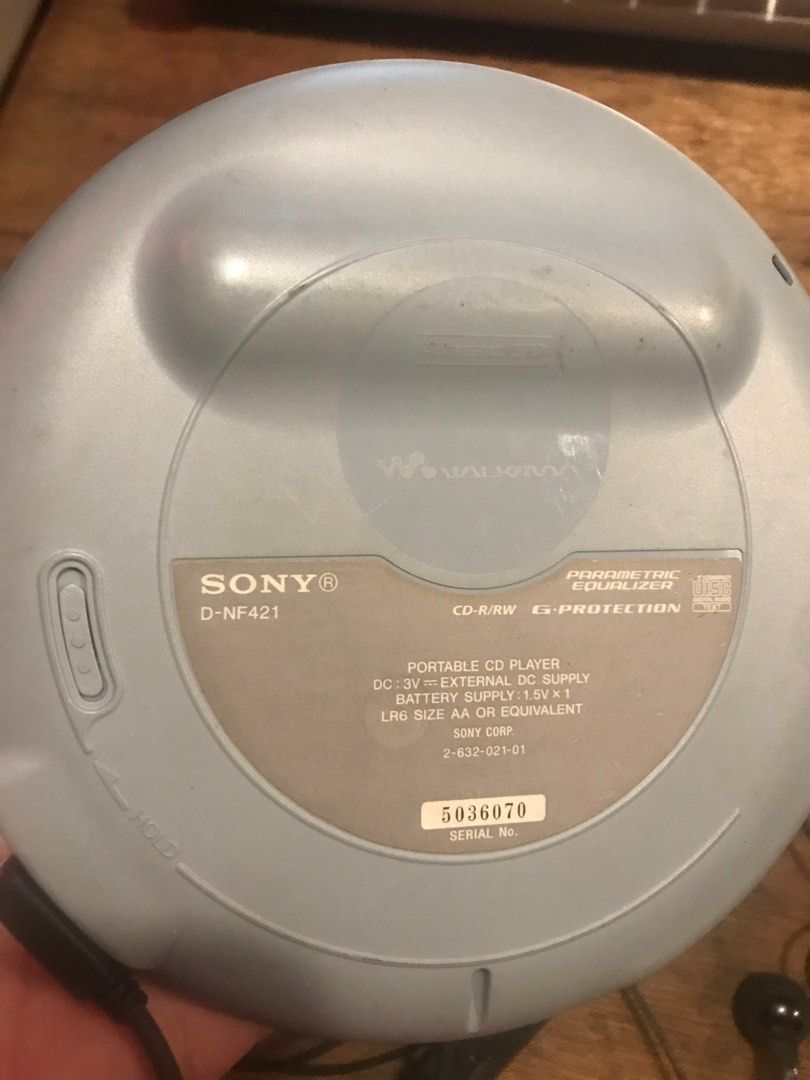 Sony Discman Cd Walkman, Audio, Portable Music Players on Carousell