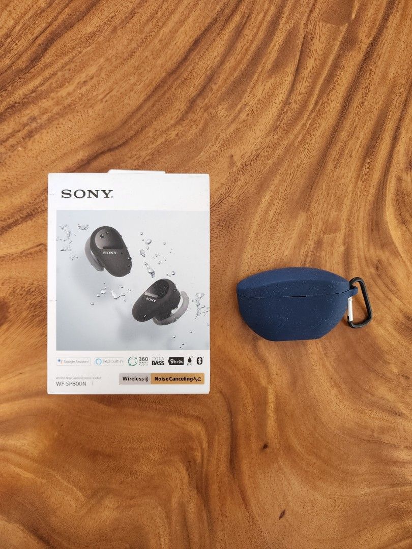 Sony WF-SP800N Blacl, Audio, Earphones on Carousell