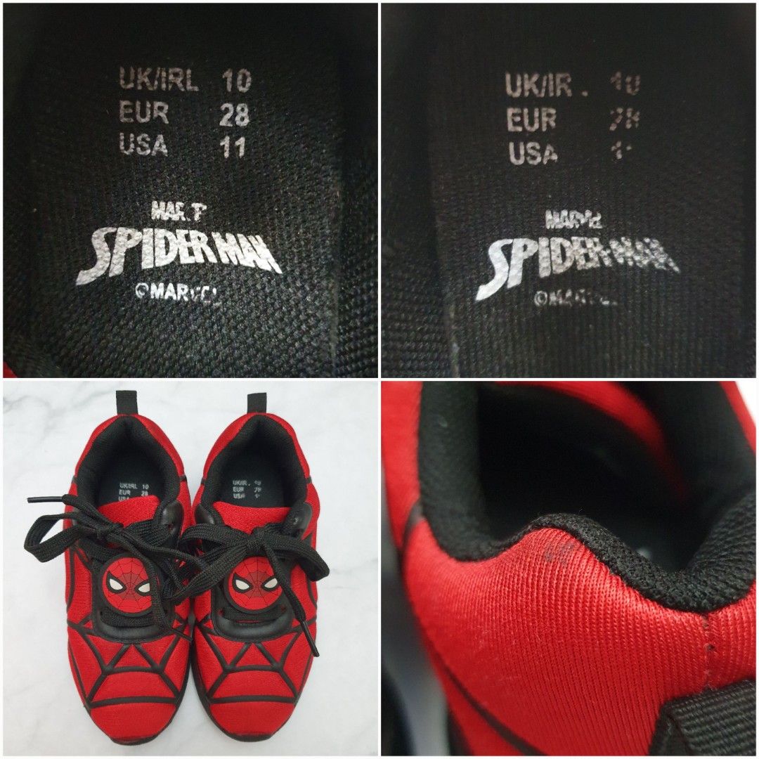 Spiderman Shoes Sepatu Marvel Anak Import Kado Hadiah Ramadan Lebaran ...