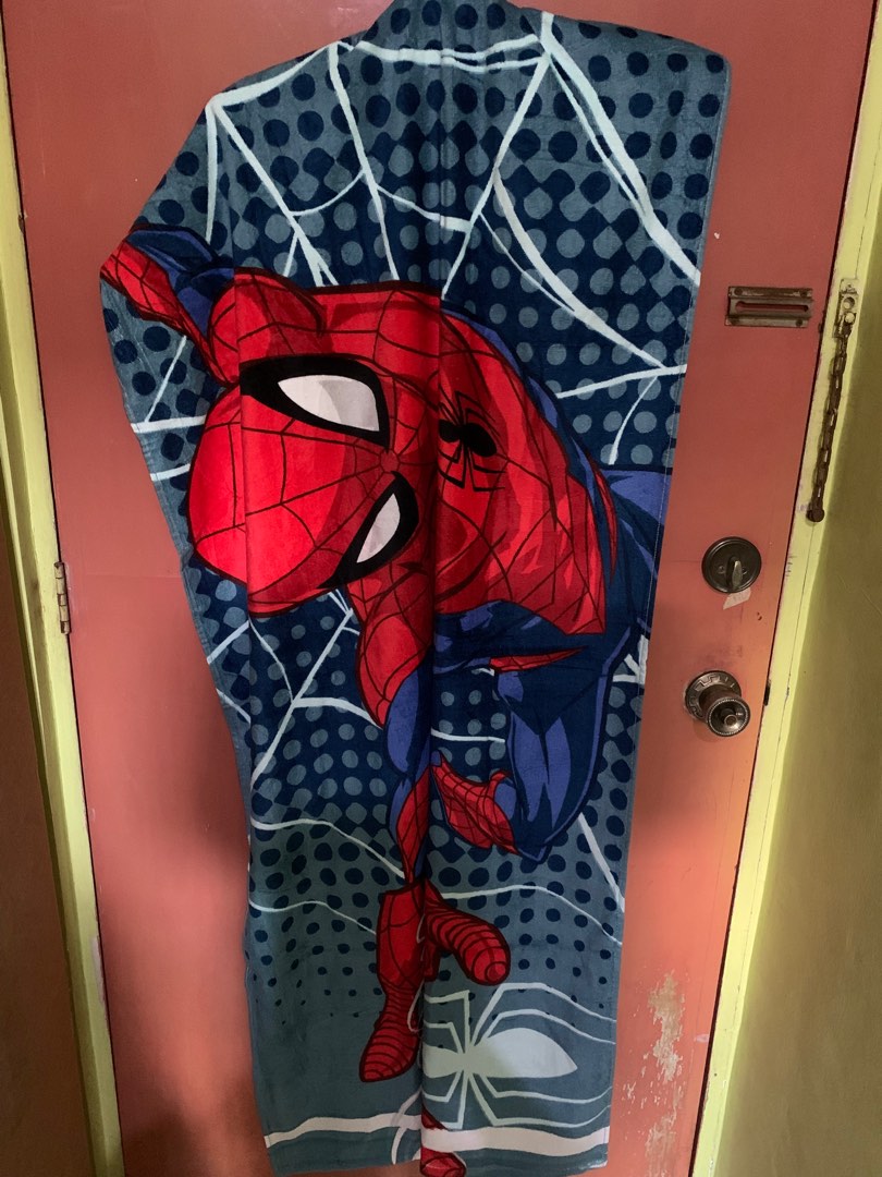 Spiderman Towel on Carousell