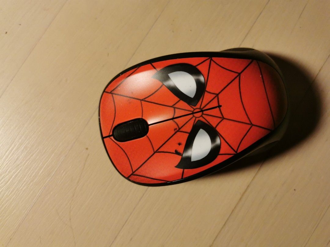 Marvel Spiderman wireless mouse, Computers & Tech, Parts & Accessories ...