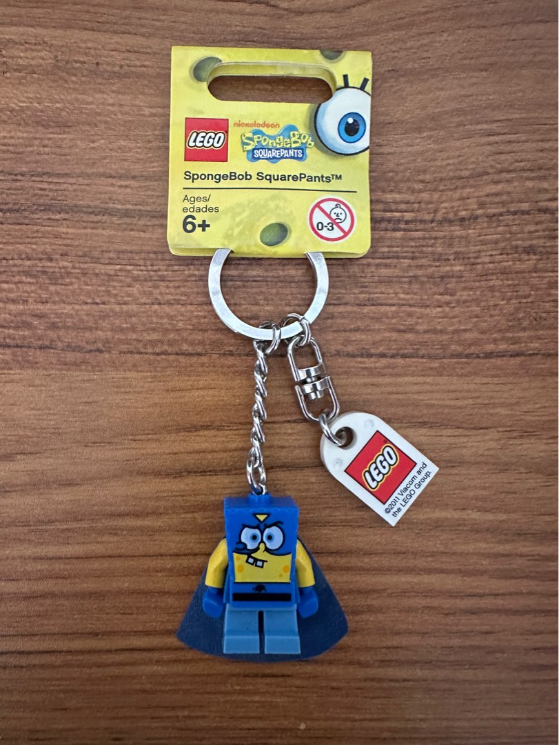 Spongebob Squarepants Lego Keychain, Hobbies & Toys, Toys & Games on ...