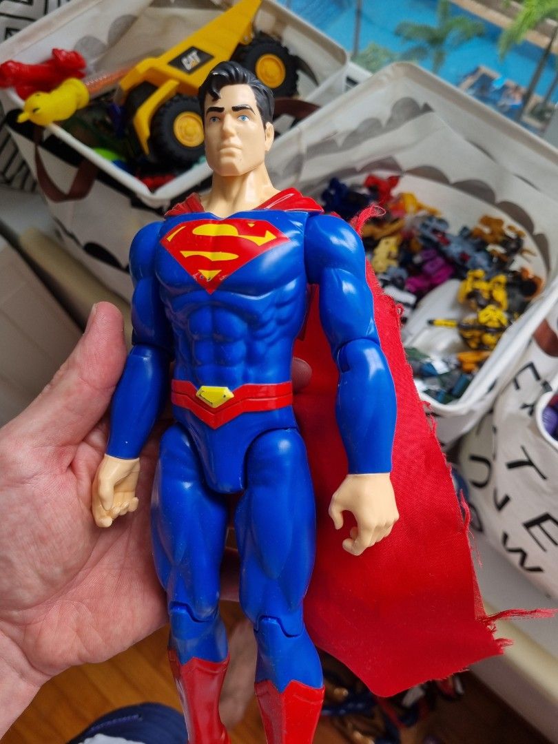 Superman and groot toy, Hobbies & Toys, Toys & Games on Carousell