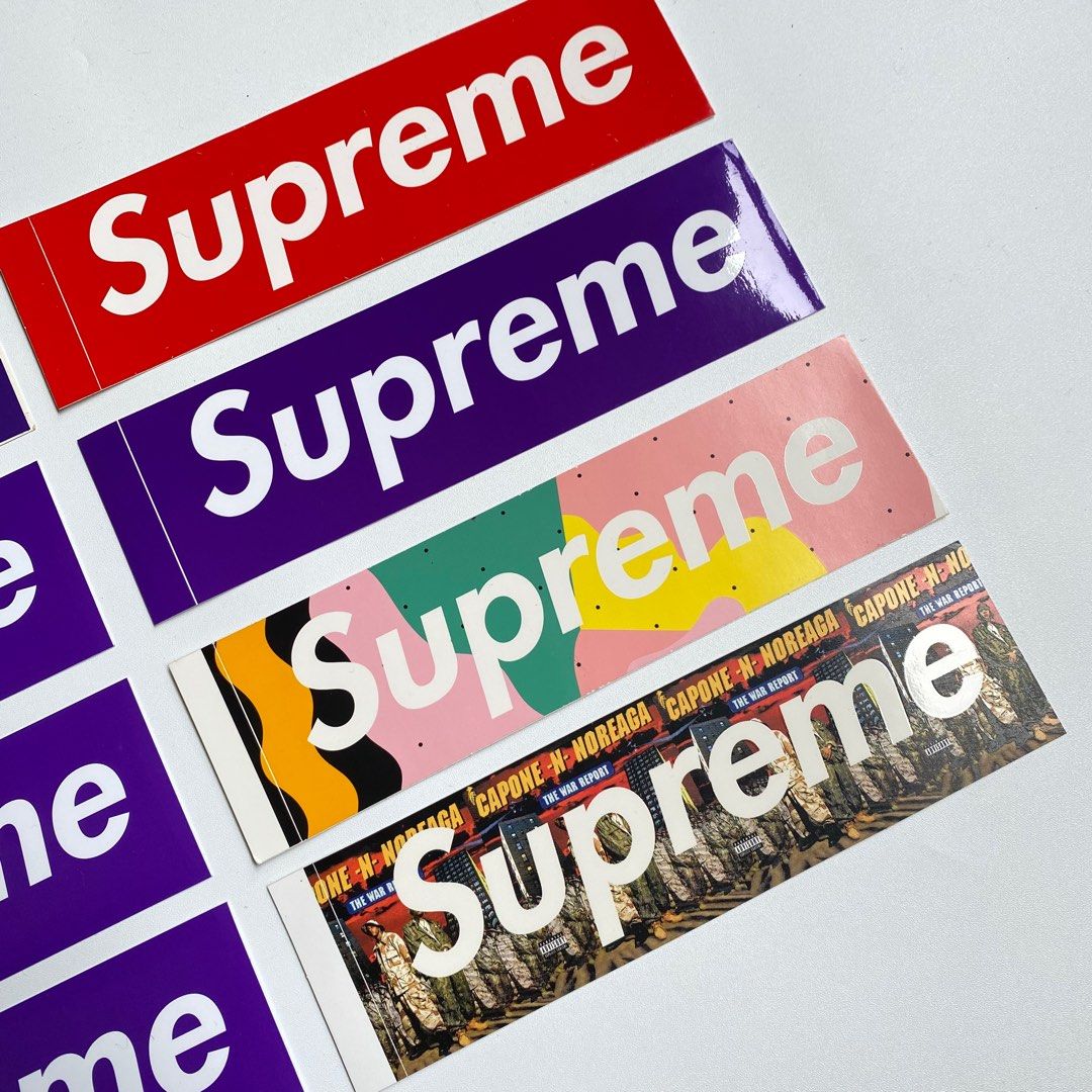 Supreme Stickers, Antik, Lainnya di Carousell
