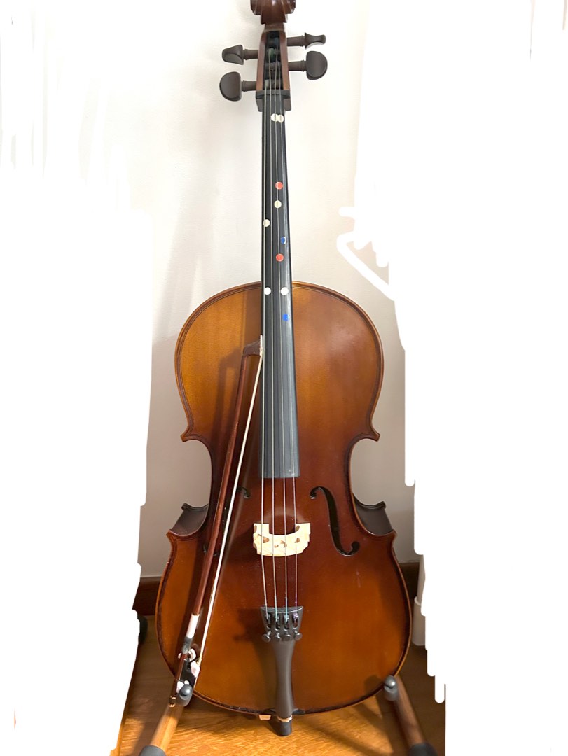 Synwin 1/8 Cello, Hobbies & Toys, Music & Media, Musical Instruments on ...