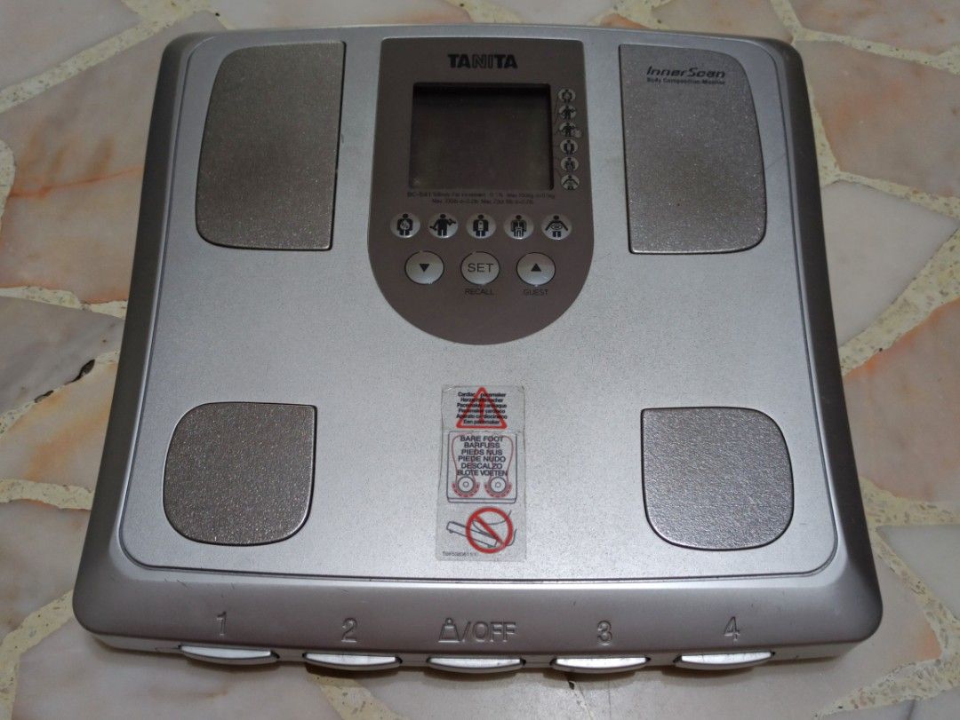Tanita Inner Scan Body Composition Monitor, Health & Nutrition, Health ...