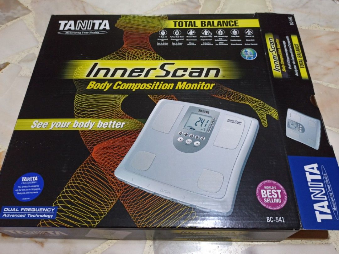 Tanita Inner Scan Body Composition Monitor, Health & Nutrition, Health ...