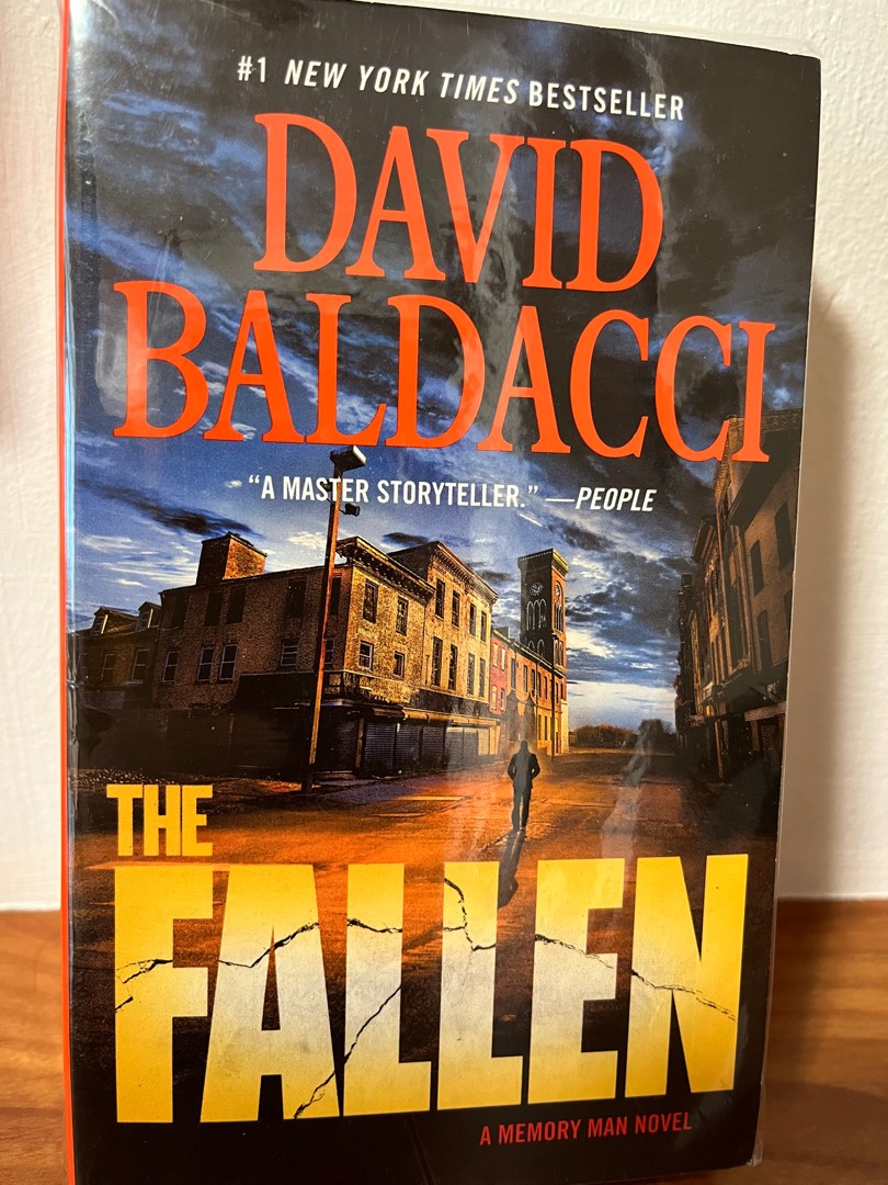 The Fallen English Story Novel Fiction Book Author David Baldacci Brand ...