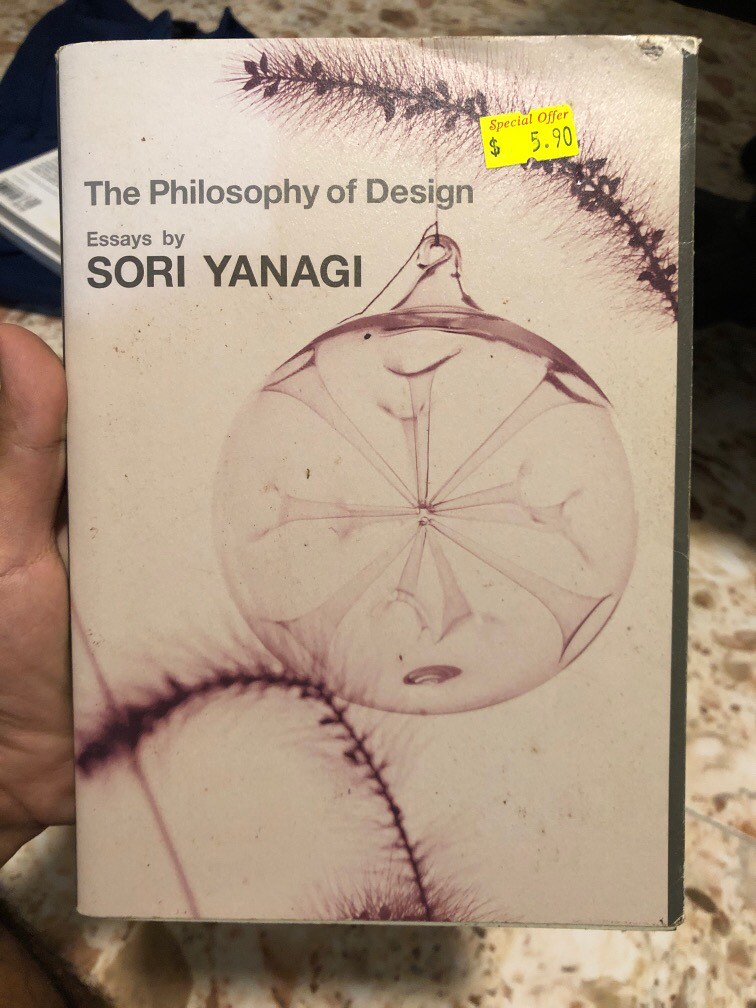 The Philosophy of Design by Sori Yanagi, Hobbies & Toys, Books ...