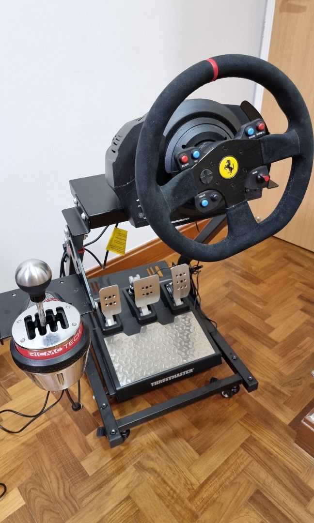 Thrustmaster T300 Ferrari Integral Racing Wheel Set, Video Gaming ...
