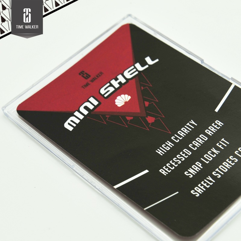 TIME WALKER Mini Snap/ Mini Shell Recessed Card Holder Card Snap Card ...