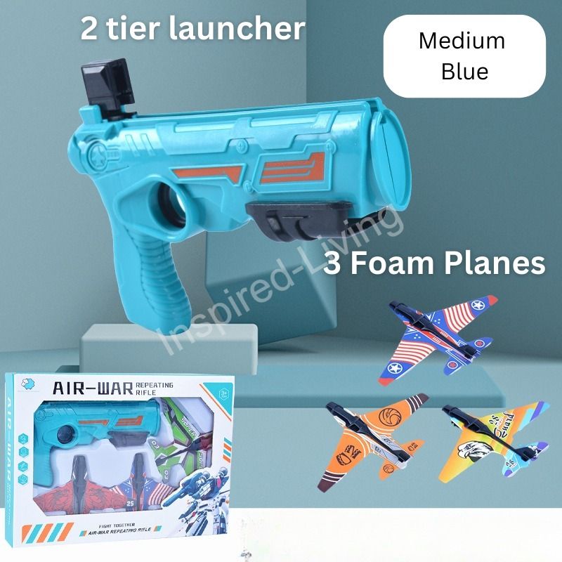 Toy Airplane Launcher Flying Gun, Babies & Kids, Infant Playtime on ...