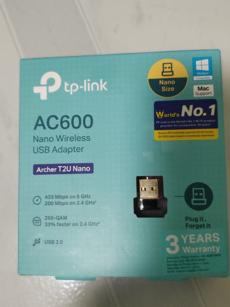 Tp- link AC600 Usb Adapter, Computers & Tech, Office & Business ...